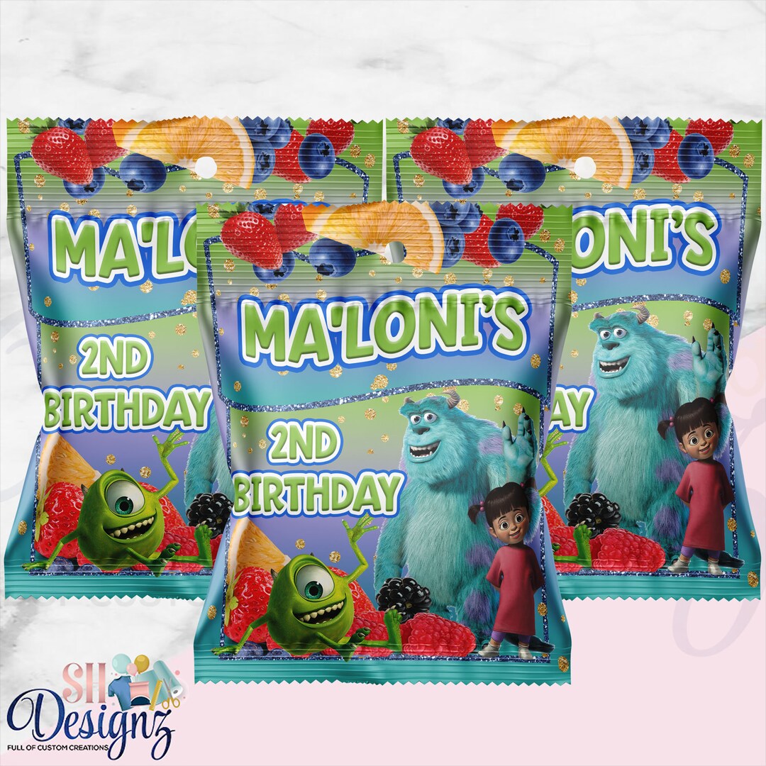 Monsters Inc Birthday Party, Monsters Inc Party, Monsters Inc Fruit ...
