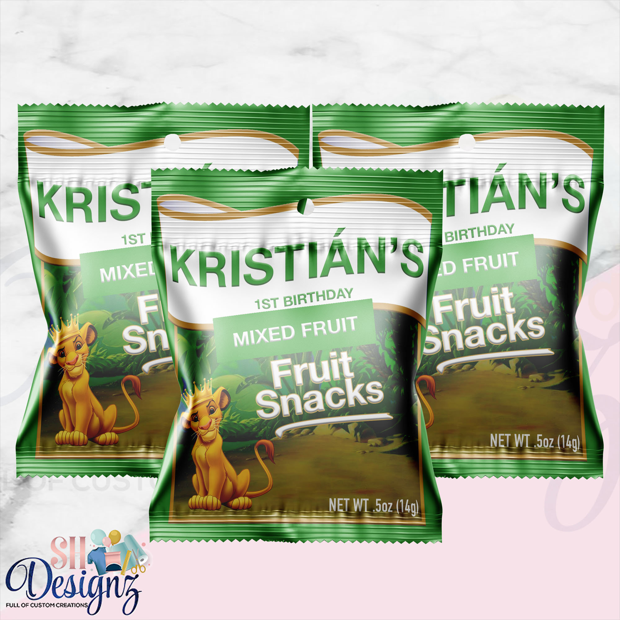 Lion King Fruit Snacks Lion King Birthday Party Lion King Etsy Hong Kong