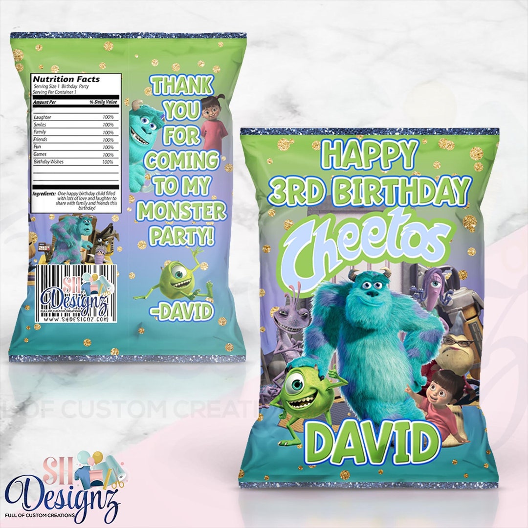 Monsters Inc Birthday Party Monsters Inc Party Monsters Inc - Etsy