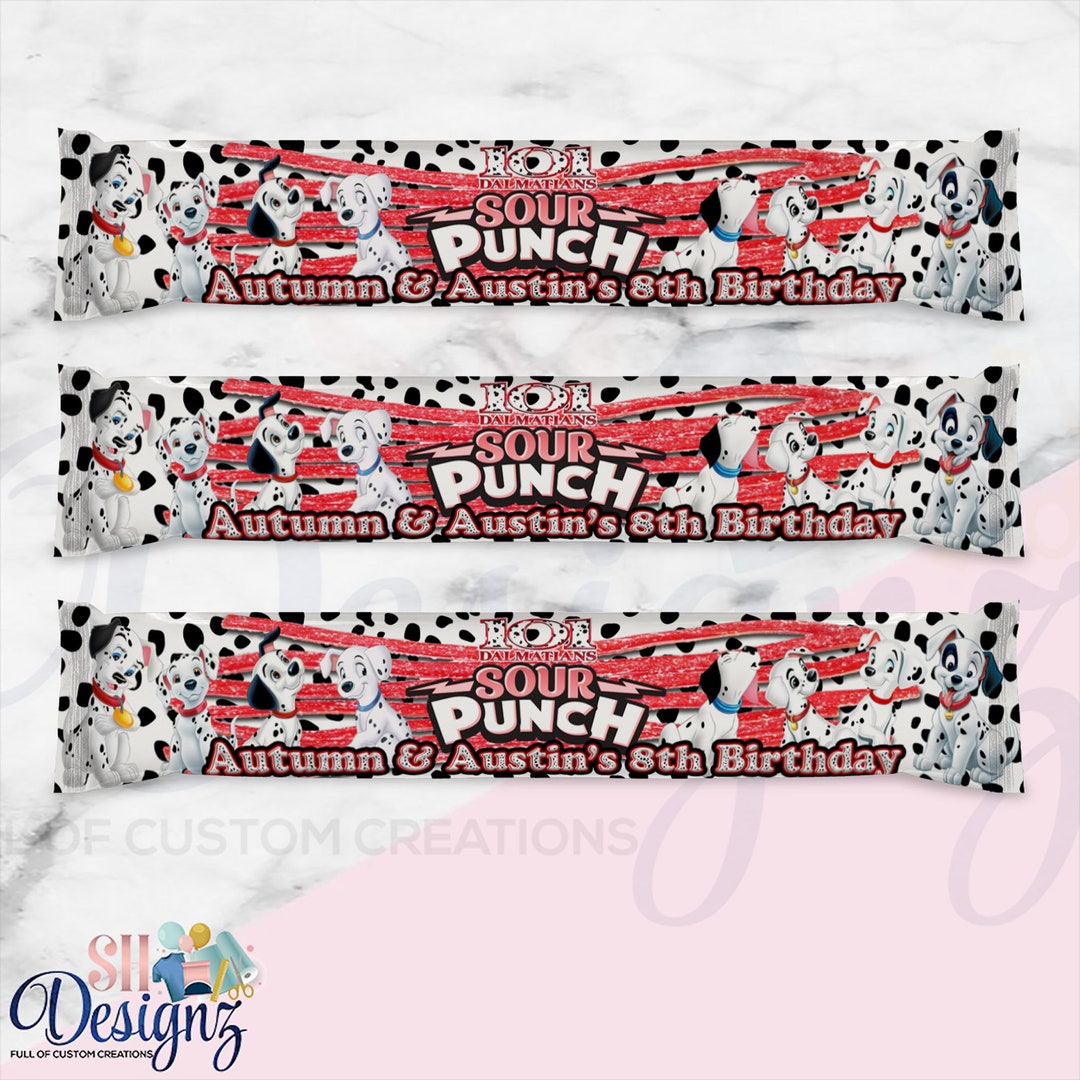 101 Dalmatians Party Favor- 101 Dalmatians Birthday- 101 Dalmatians ...