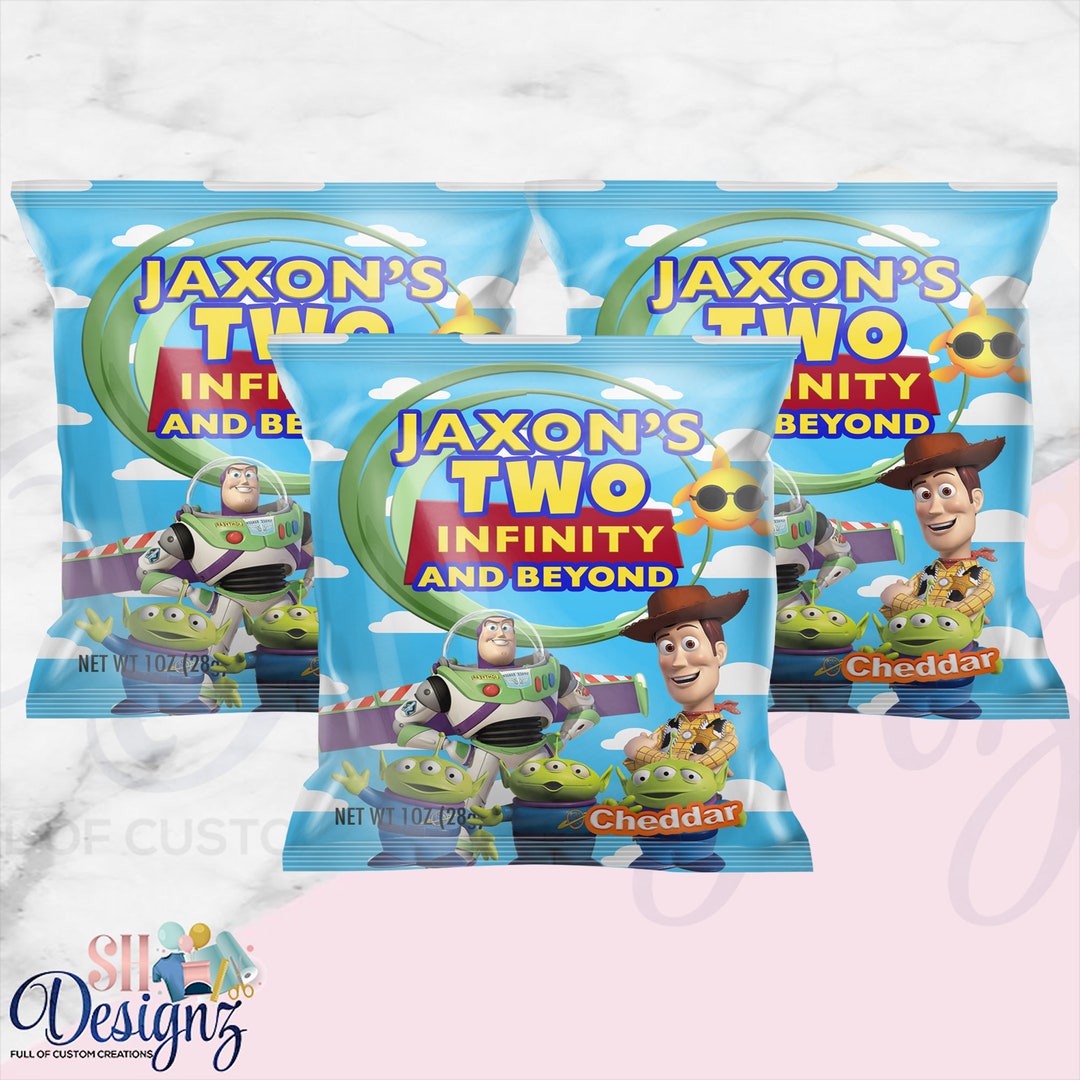 Two Infinity and Beyond Crackers, Toy Story Favors, Buzz Lightyear ...