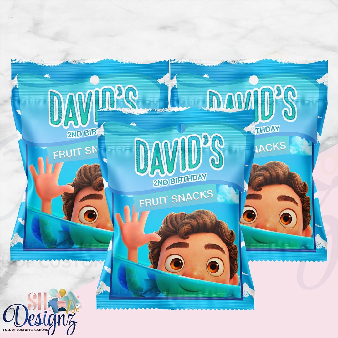 Luca Birthday Party Fruit Snacks, Luca, Luca Theme, Luca Party, Luca ...