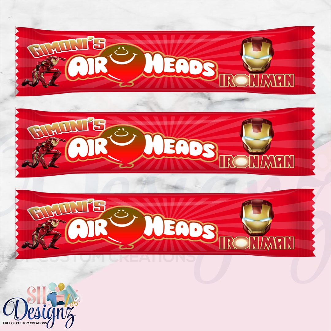 Ironman Birthday Party Candies, Ironman, Ironman Birthday, Ironman ...