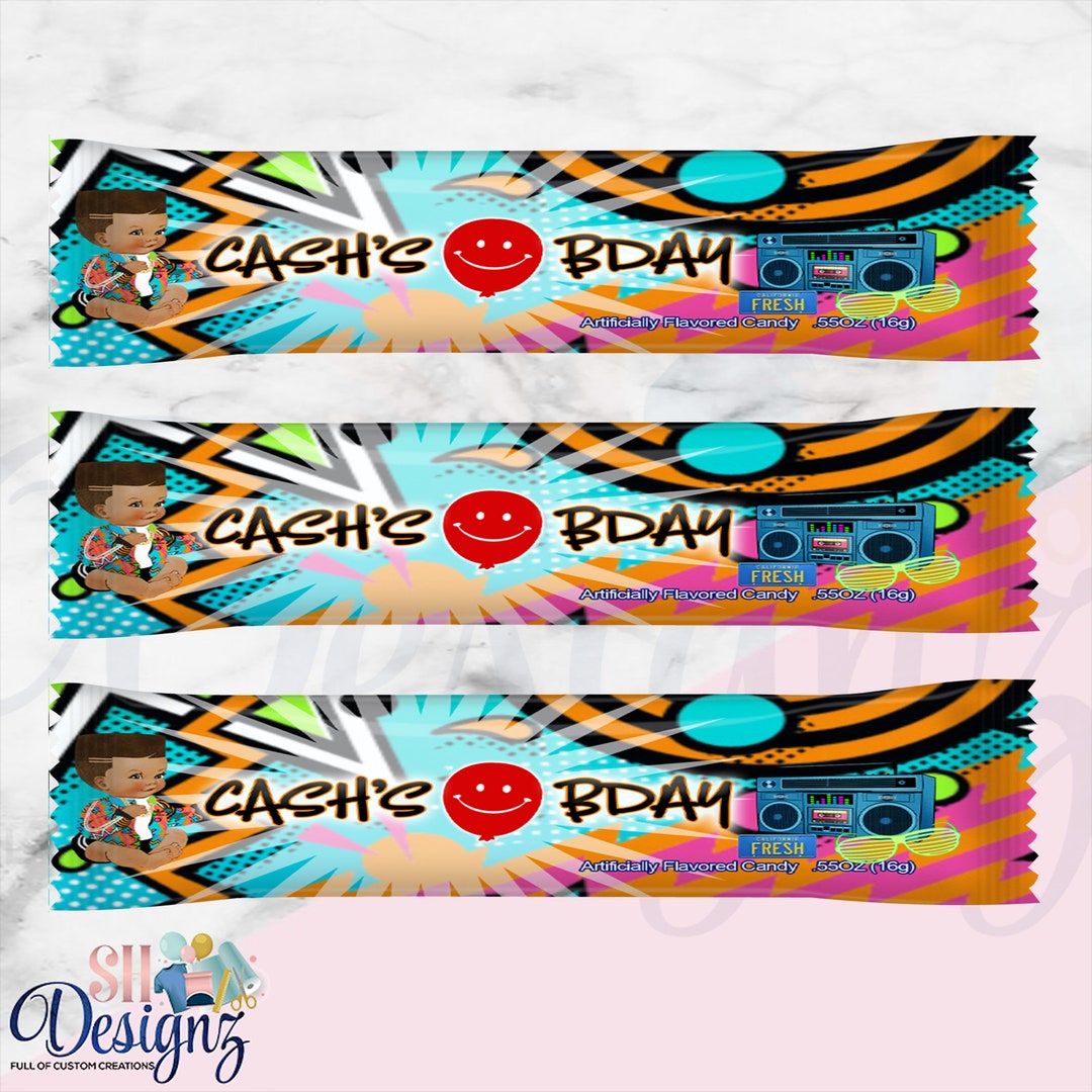 Fresh Prince Birthday Party Candies, Fresh Prince Birthday Fresh Prince ...