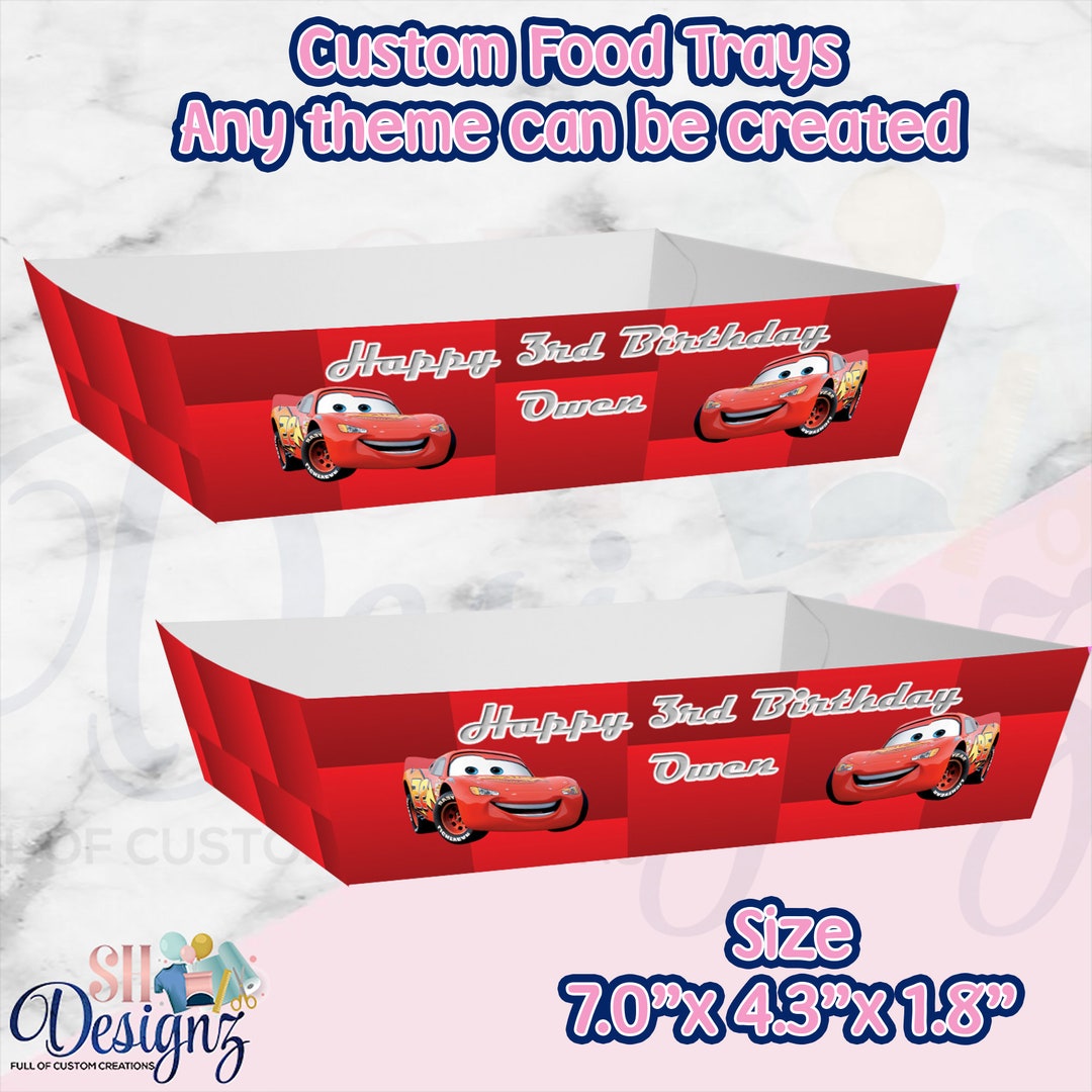 Cars Food Tray Birthday Party, Cars Party, Cars, Cars Birthday Theme ...