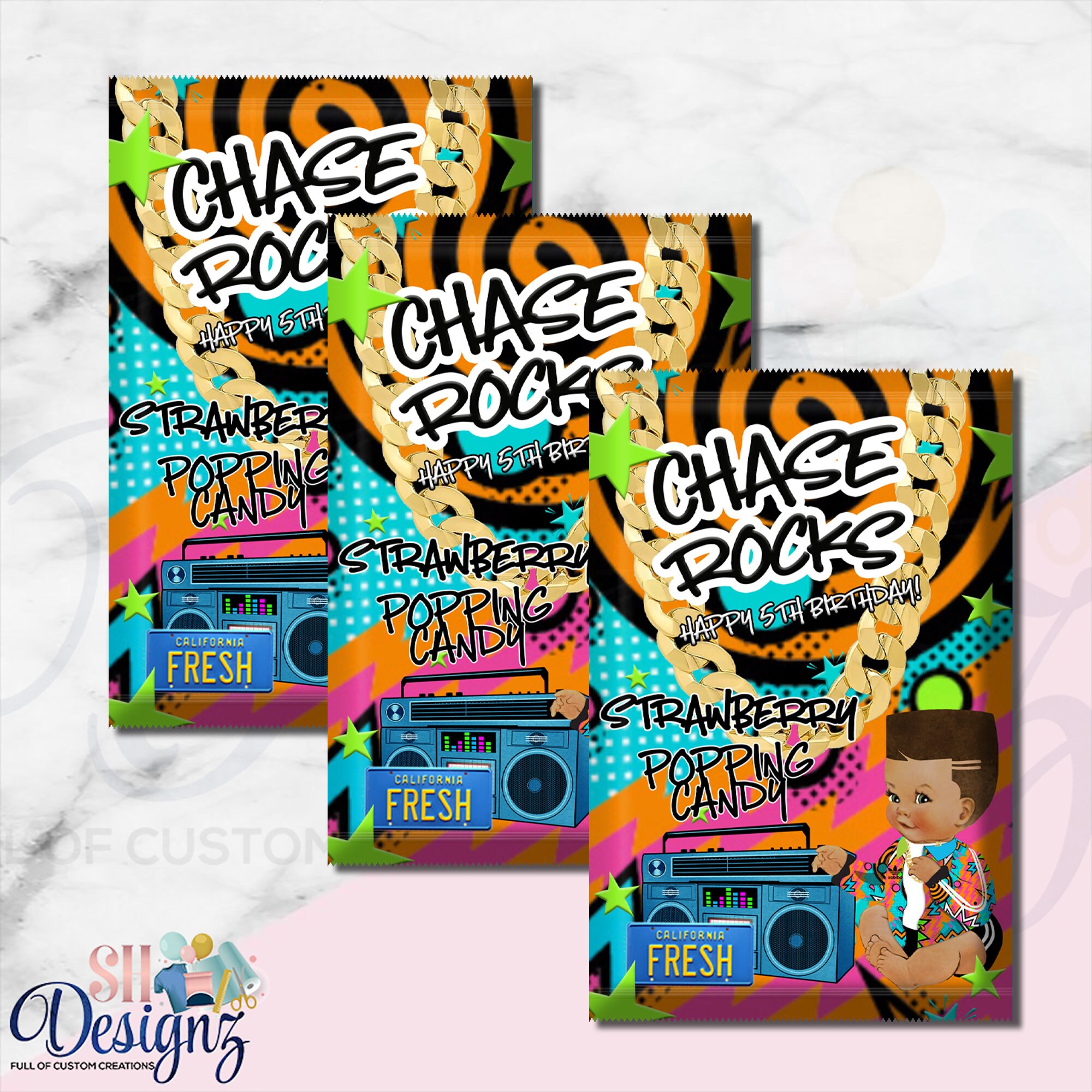 Fresh Prince Birthday Party Candies, Fresh Prince Birthday Fresh Prince ...