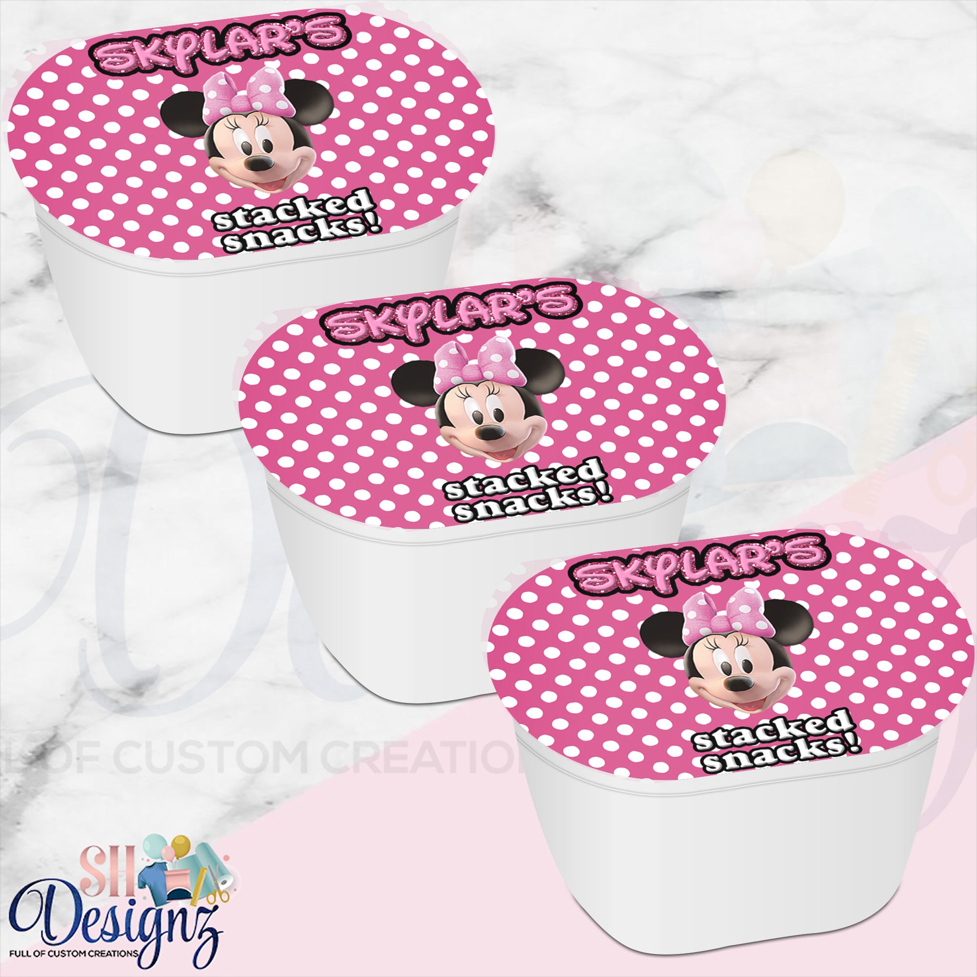 Minnie Mouse Birthday Party Chips Minnie Mouse Minnie Mouse | Etsy