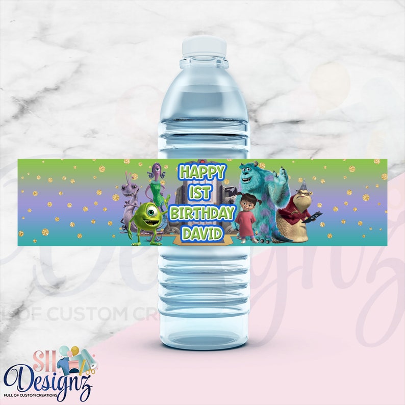 Monsters Inc Birthday Party Monsters Inc Party Monsters Inc Etsy