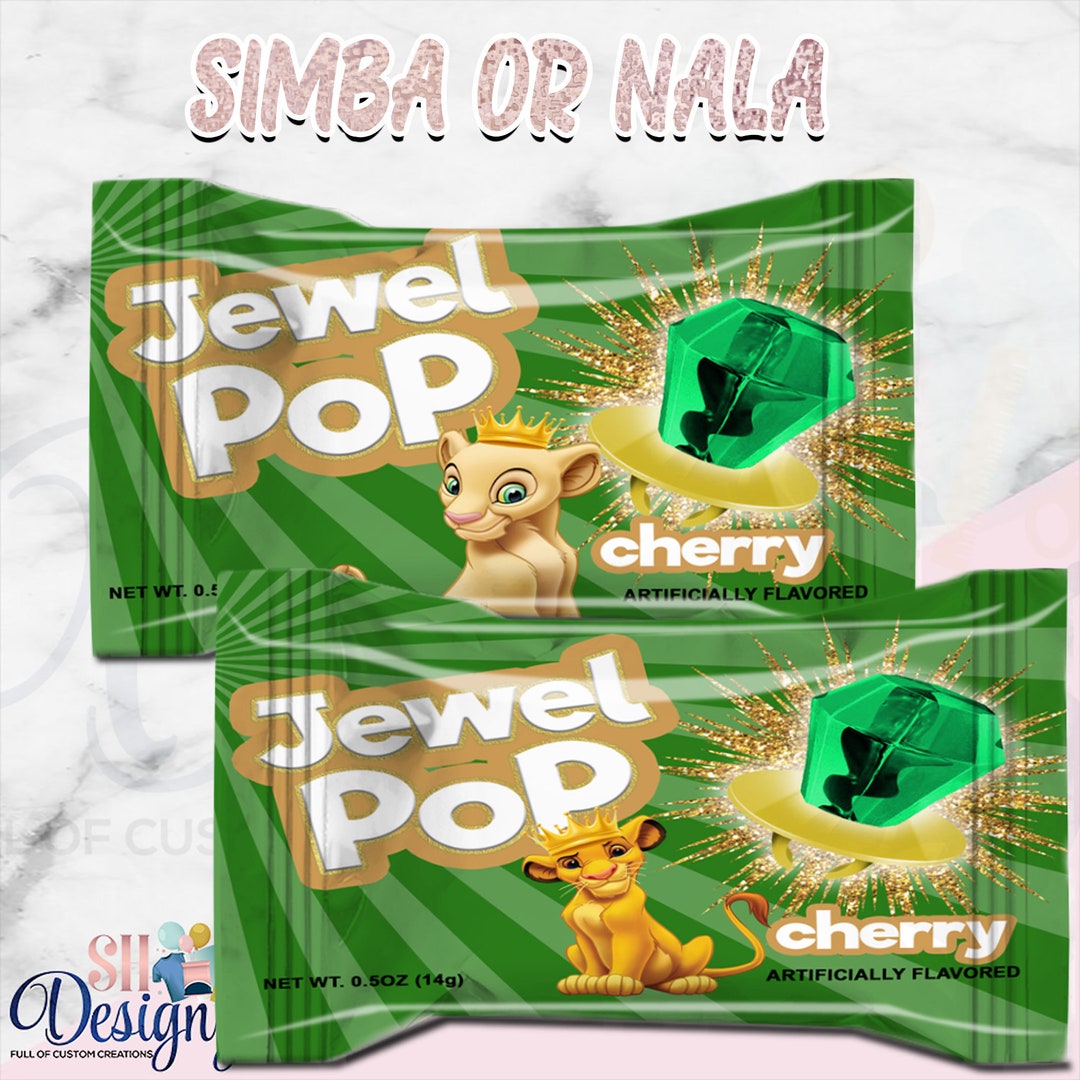 Lion King Birthday Party Candiess- Lion King Simba Nala Party Treats ...