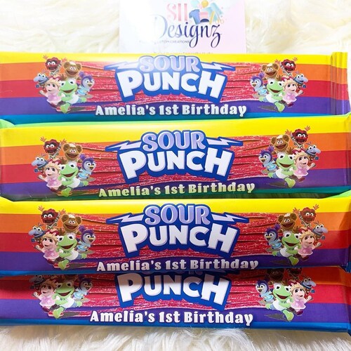 Muppet Babies Birthday Party Candies Muppet Babies Muppets - Etsy