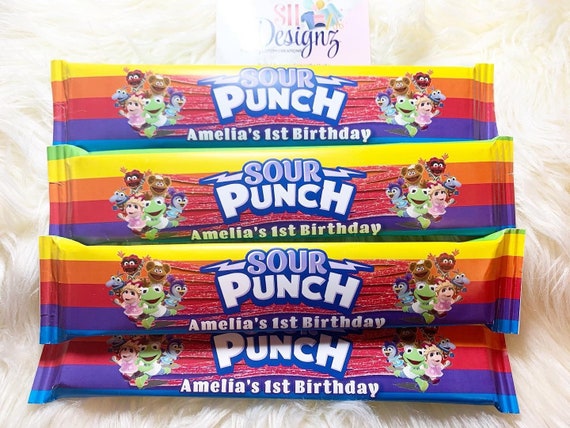 Muppet Babies Birthday Party Candies Muppet Babies Muppets | Etsy