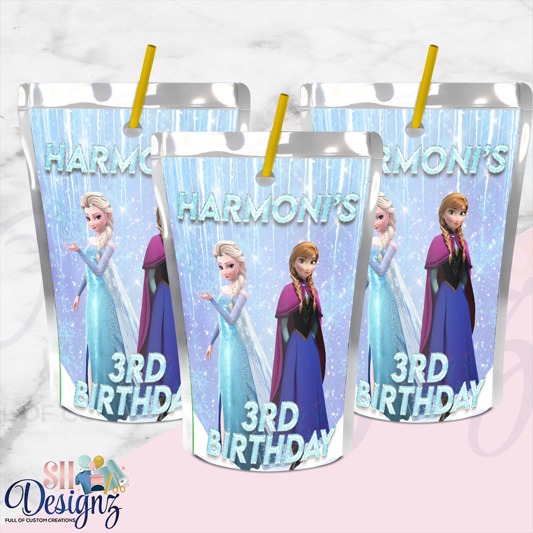 Frozen Drink Labels Frozen 2 Juice Bottle Labels Frozen - Etsy