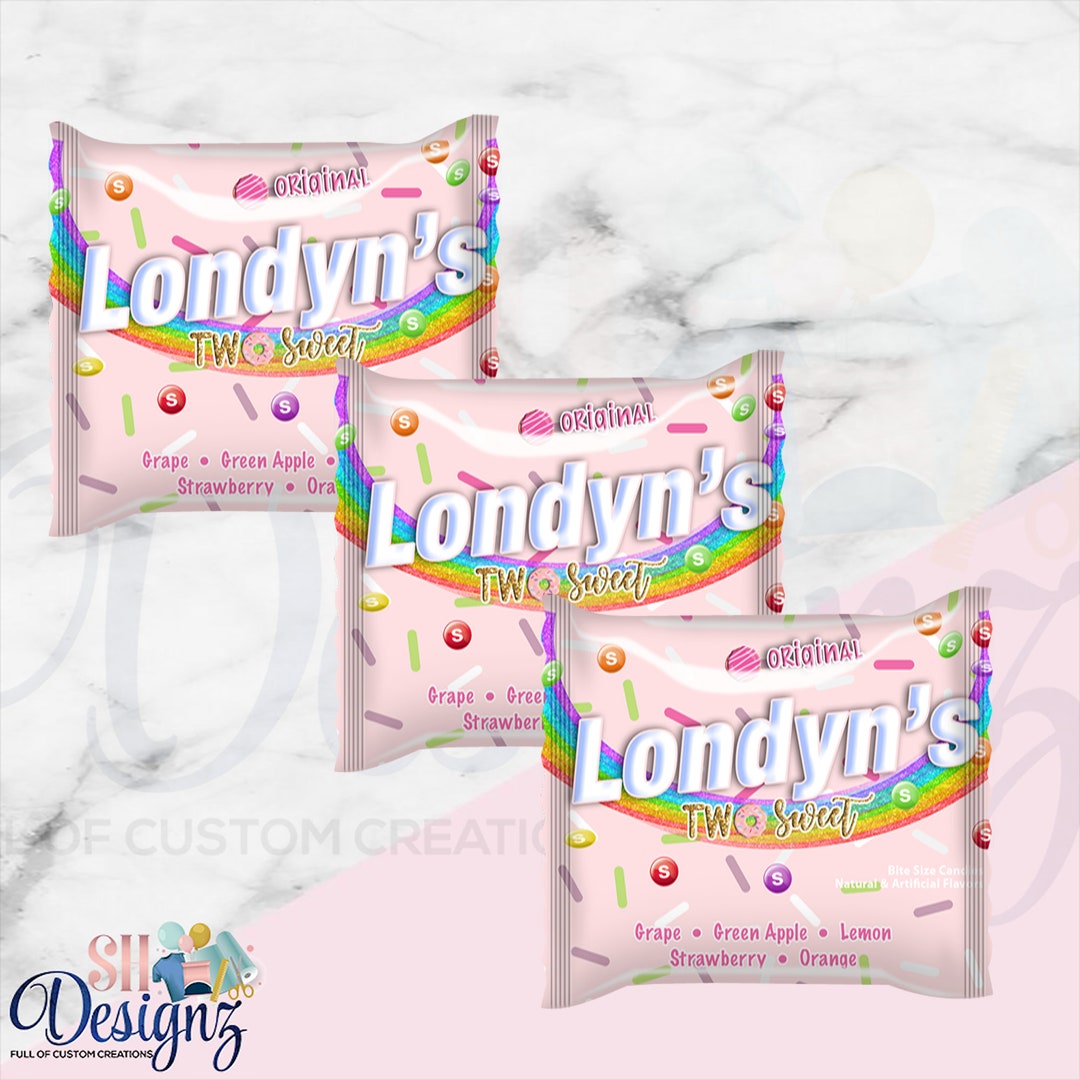 Two Sweet Candy - Two Sweet Party - Two Sweet Birthday Party -donut ...