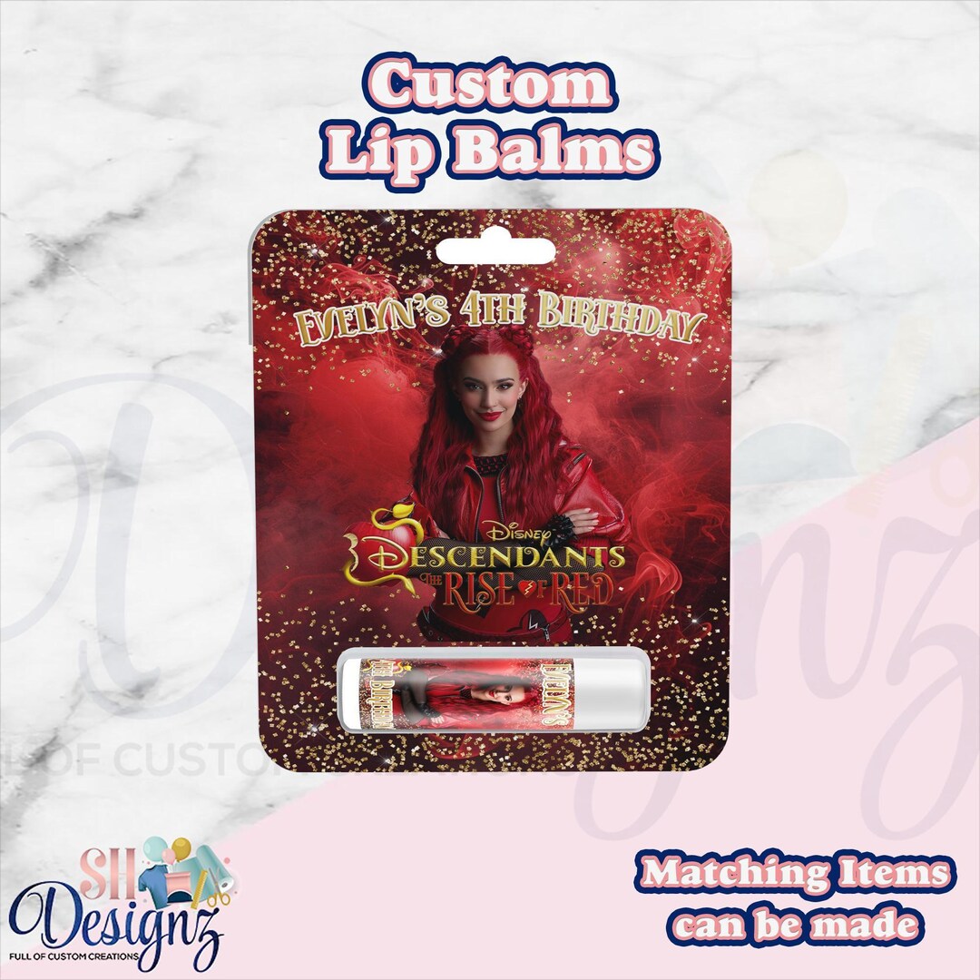 Rise of Red Descendants Lip Balm, Descendants 2, Descendants 3 ...