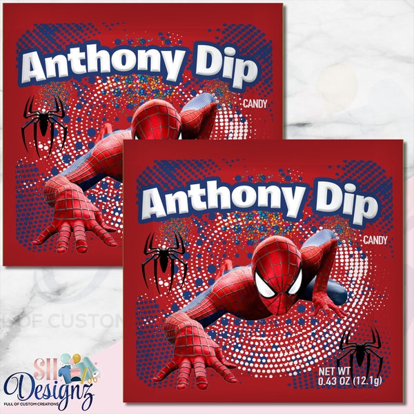 Spiderman Candy - Etsy
