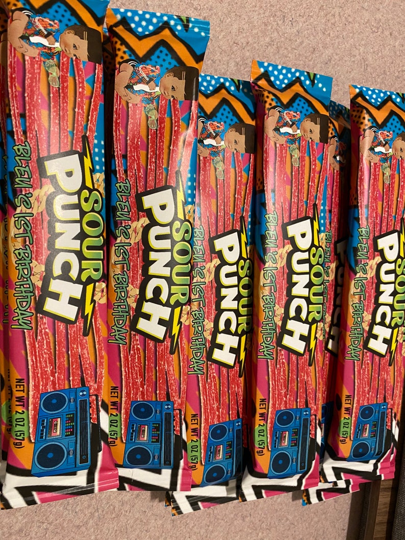 Fresh Prince Birthday Party Candies Fresh Prince Birthday - Etsy