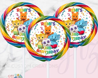 Word Party Stickers | Etsy