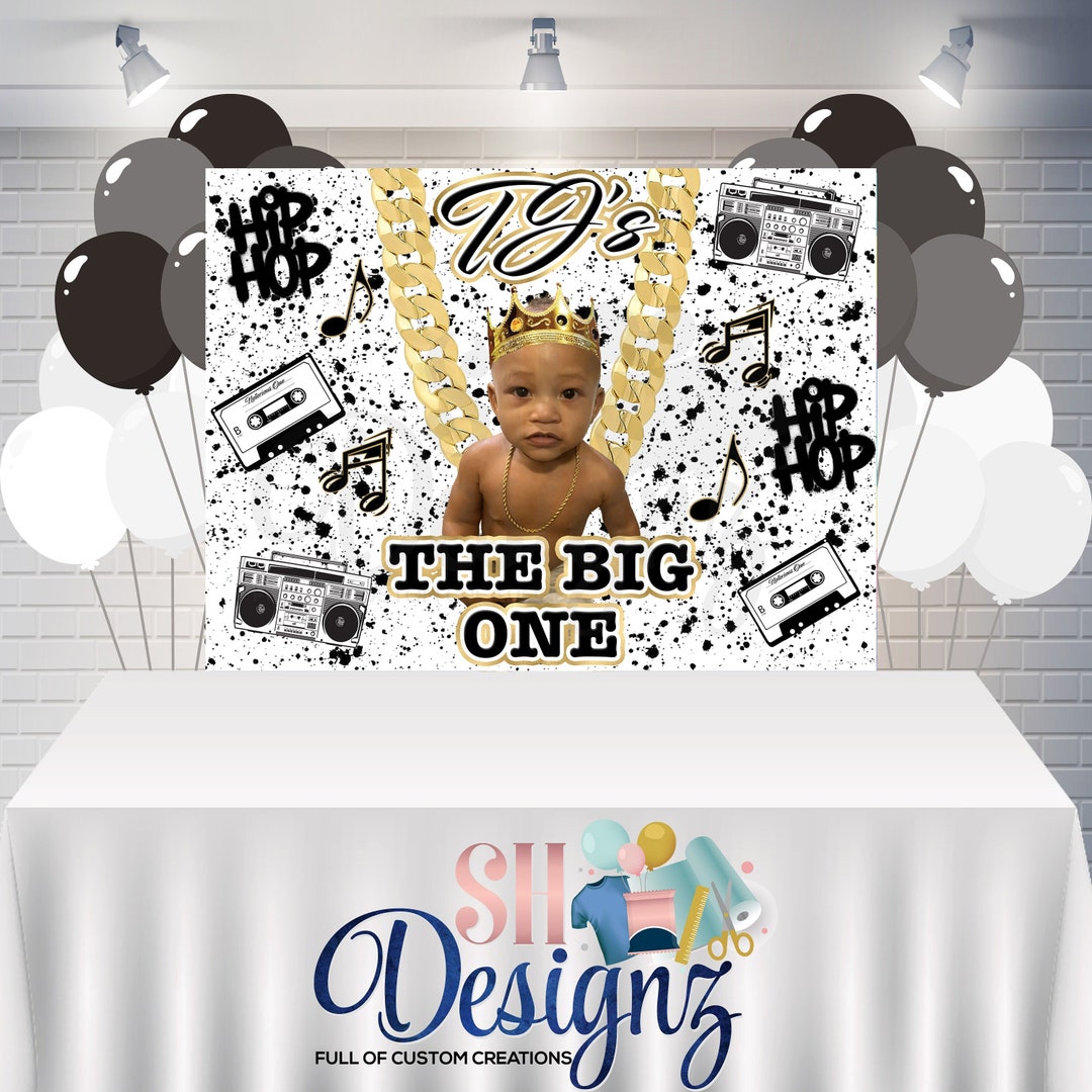 The Big One Birthday Banner -notorious One Birthday Party- Notorious ...