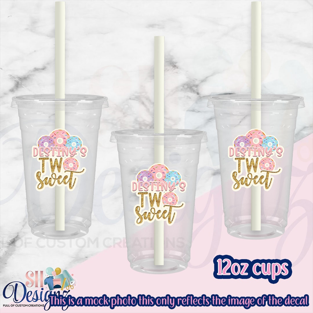 Two Sweet Cups - Two Sweet Party -two Sweet Birthday Party - Two Sweet ...