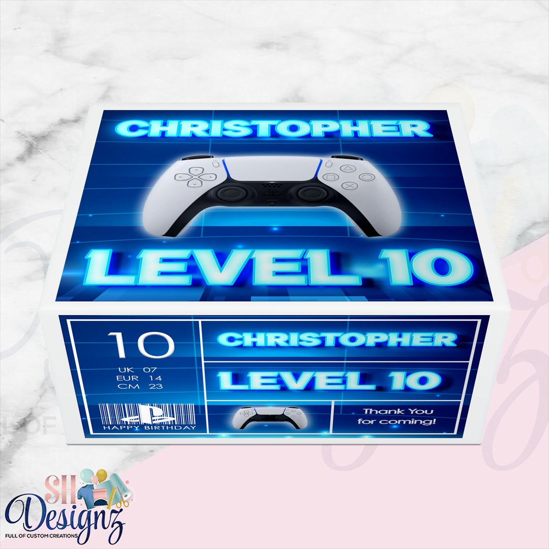 Video Game Birthday Party Boxes, Video Gamer Birthday Party, Video Game ...