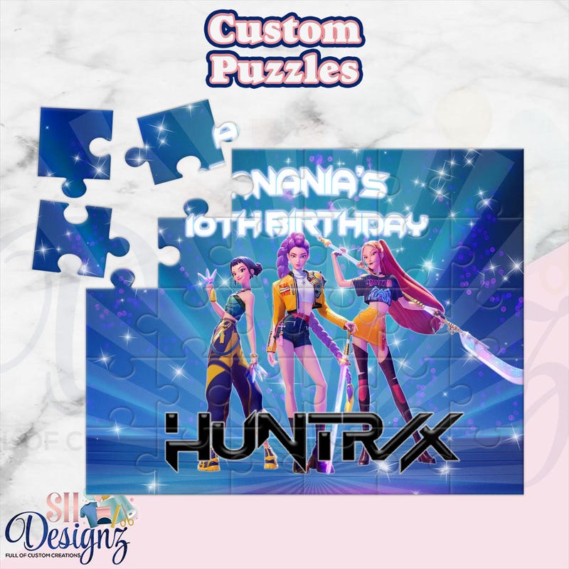 Kpop Demon Hunters Puzzle - Etsy