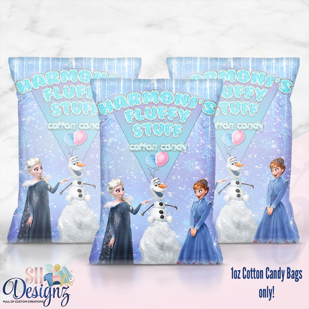 Frozen 2 Birthday Party Candy Bags, Frozen 2, Frozen Birthday Party ...