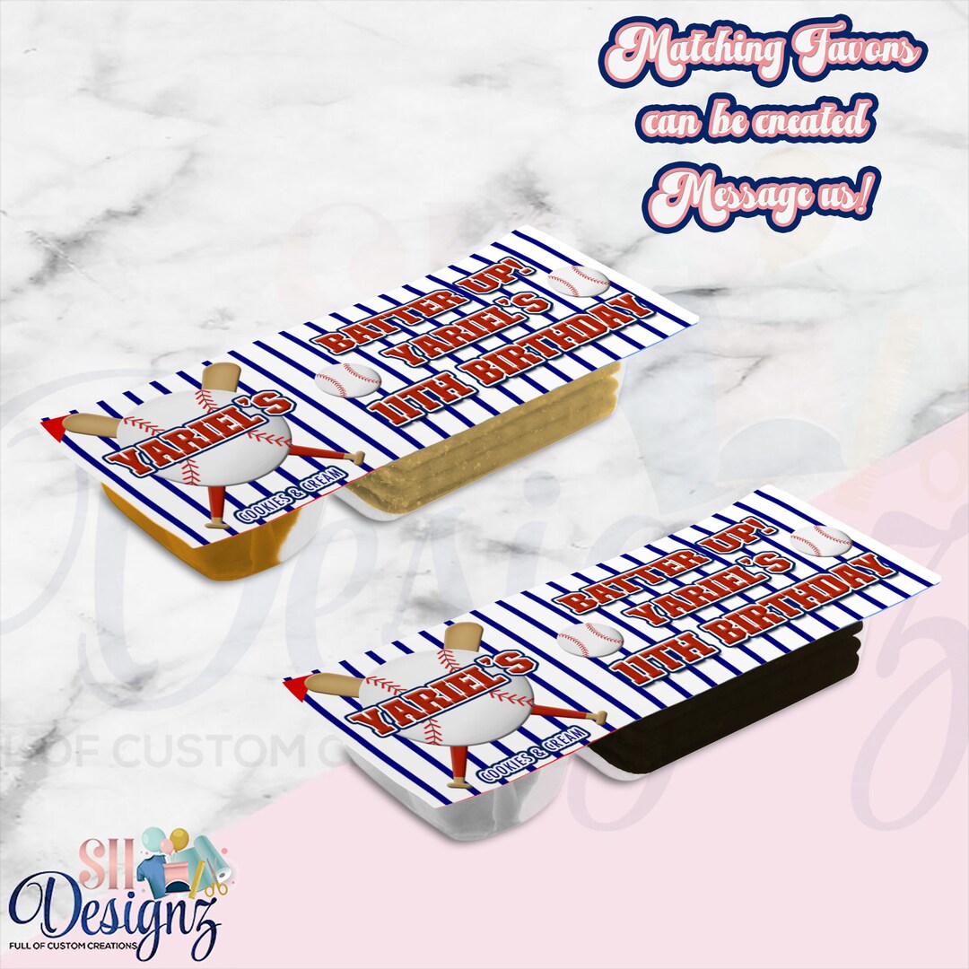 Baseball Cookies/ Crackers - Baseball Party - Baseball Birthday ...