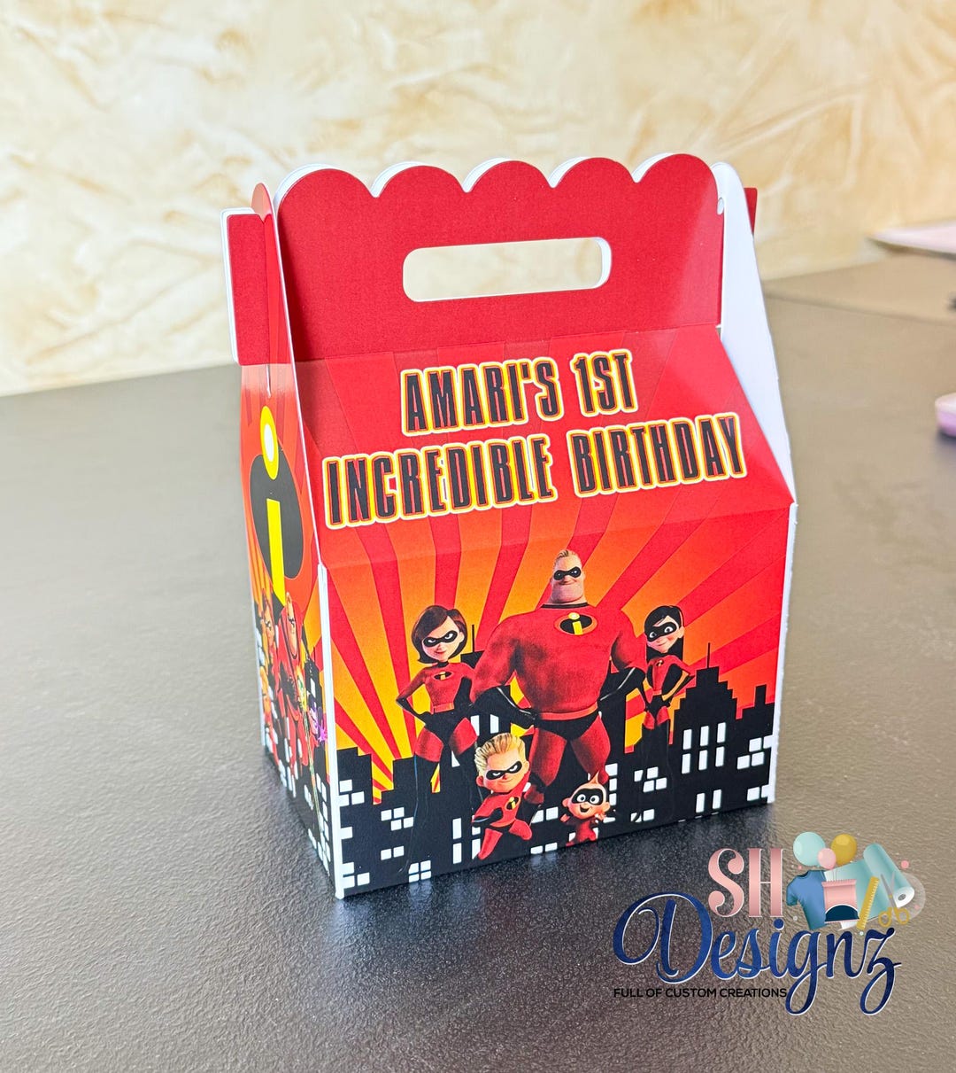 Incredibles Birthday Gable Boxes, Incredibles, Incredibles Birthday ...