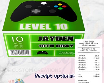 Video Game Console Switch Candy Box Favors for Video Game - Etsy