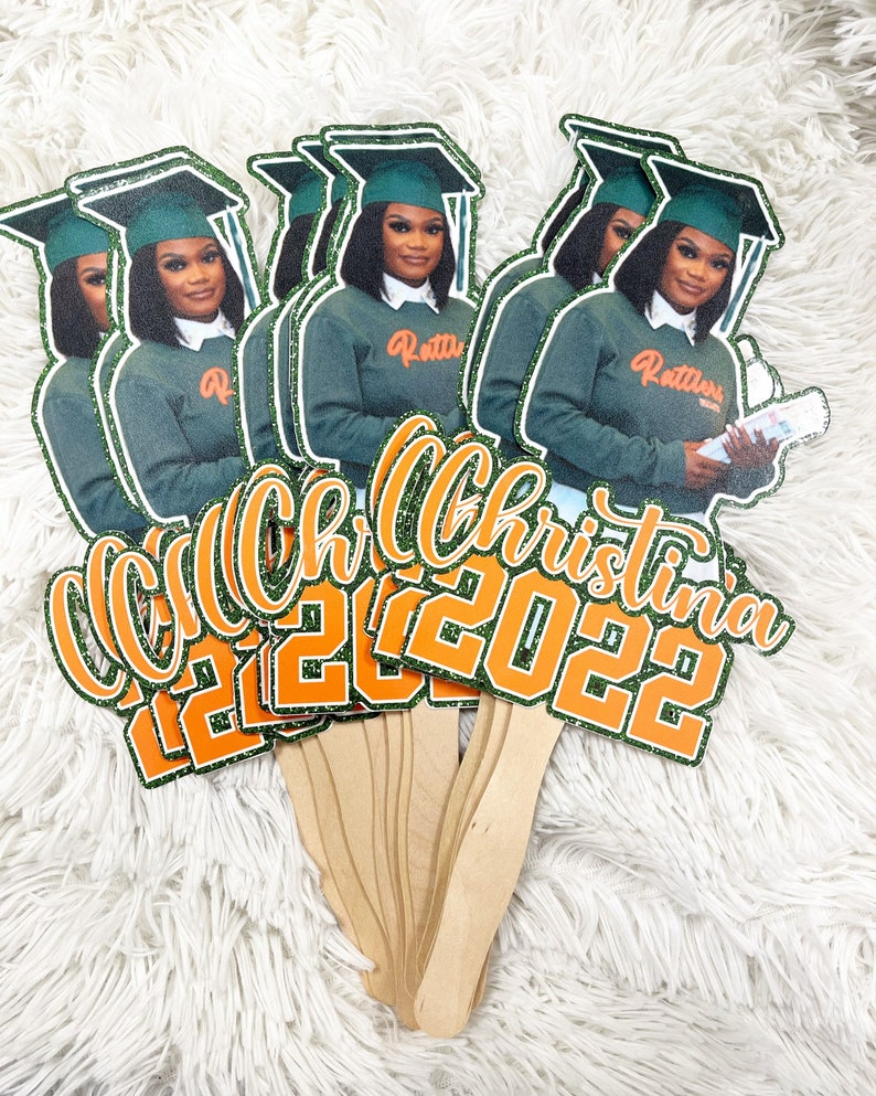 Graduation Fans Graduation Scroll-grad Party High School - Etsy