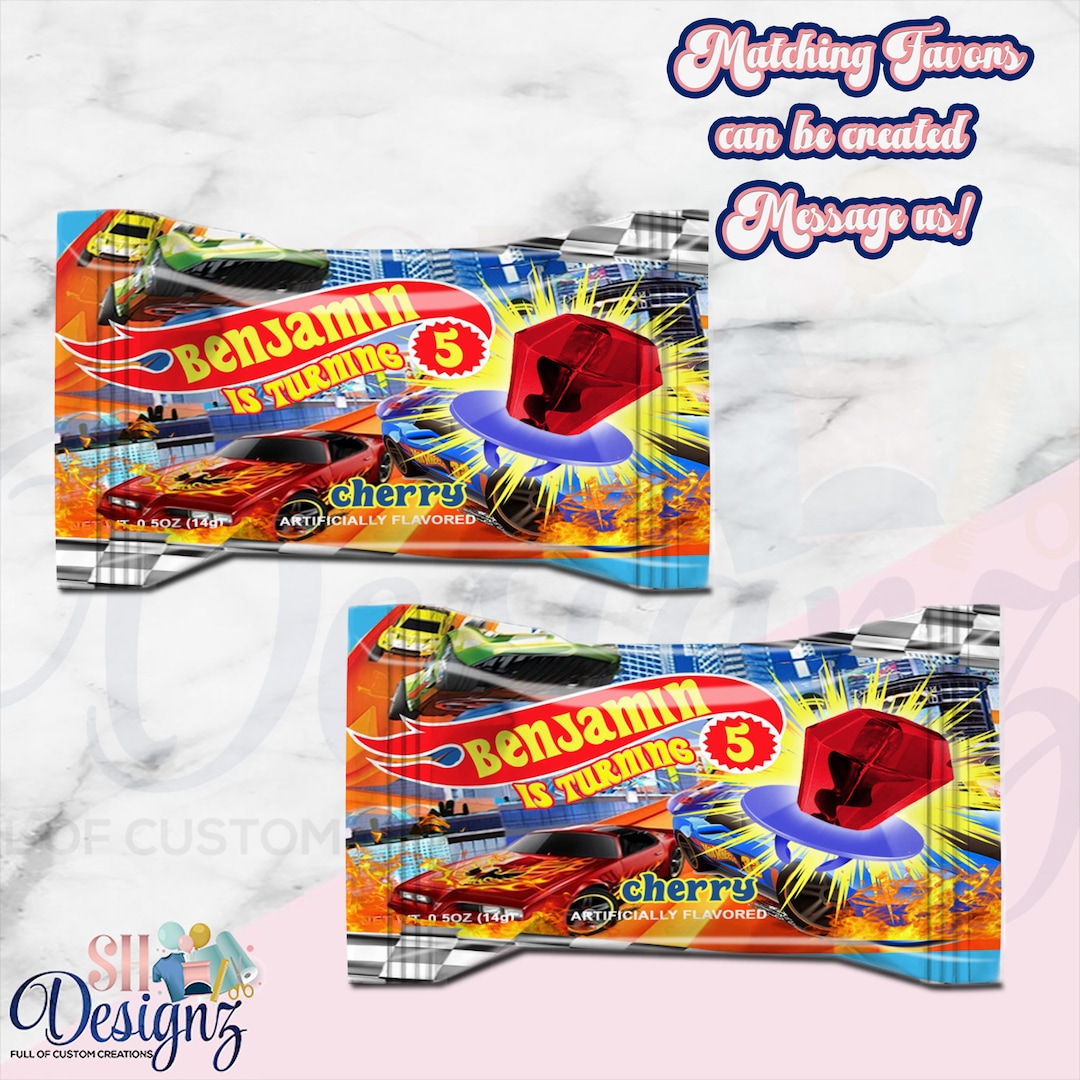 Racing Cars Party Candy, Racing Cars Birthday Party, Racing Cars Party ...