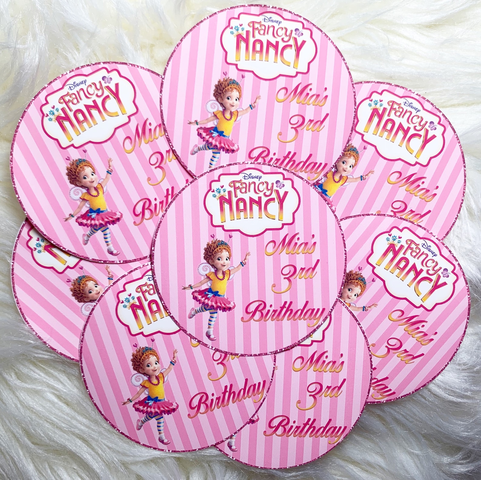 Fancy Nancy Lollipop Labels, Fancy Nancy Stickers, Fancy Nancy, Fancy ...