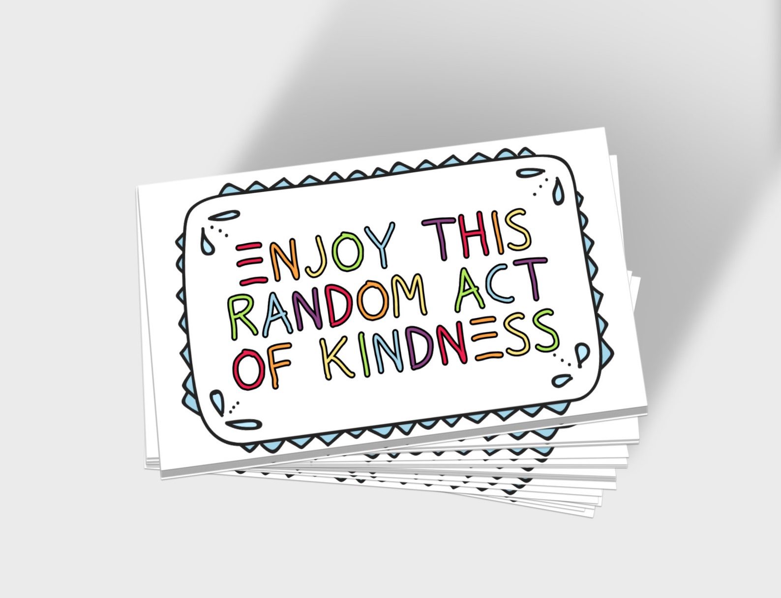 Printable Random Act Of Kindness Cards Raok Diy Printable Etsy