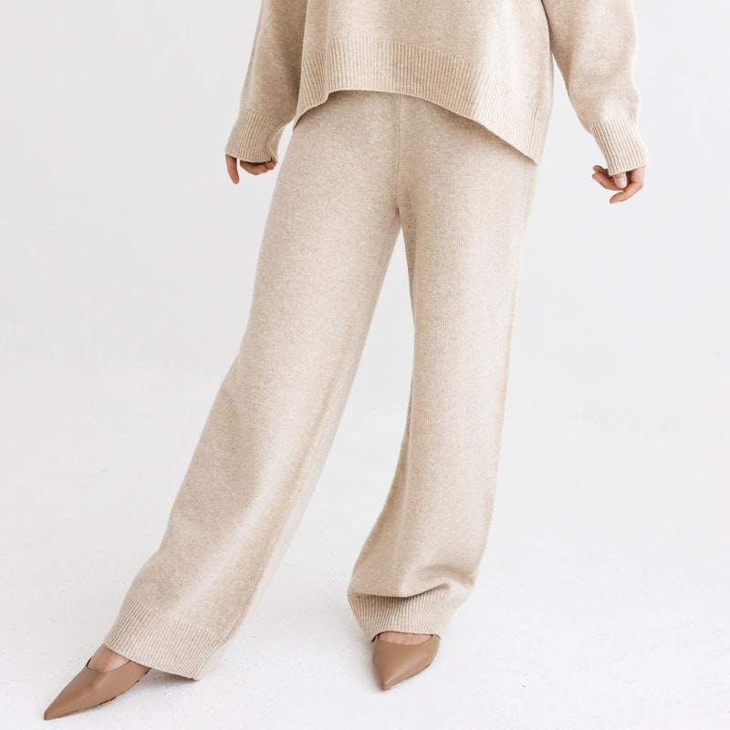 Womens Knit Pant Sets - Etsy