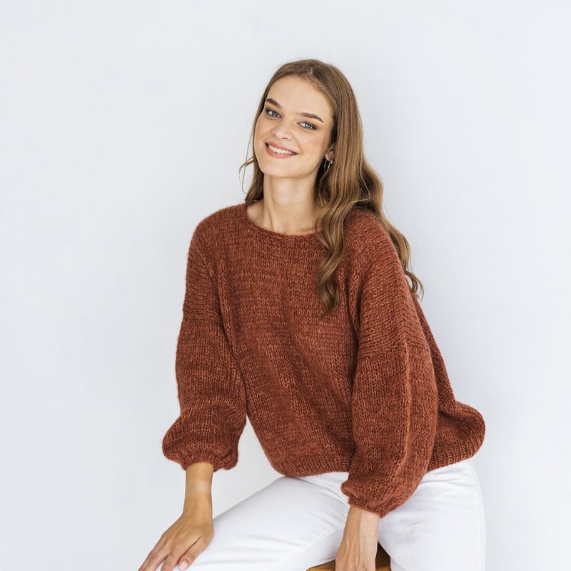 Fuzzy Pullover - Etsy