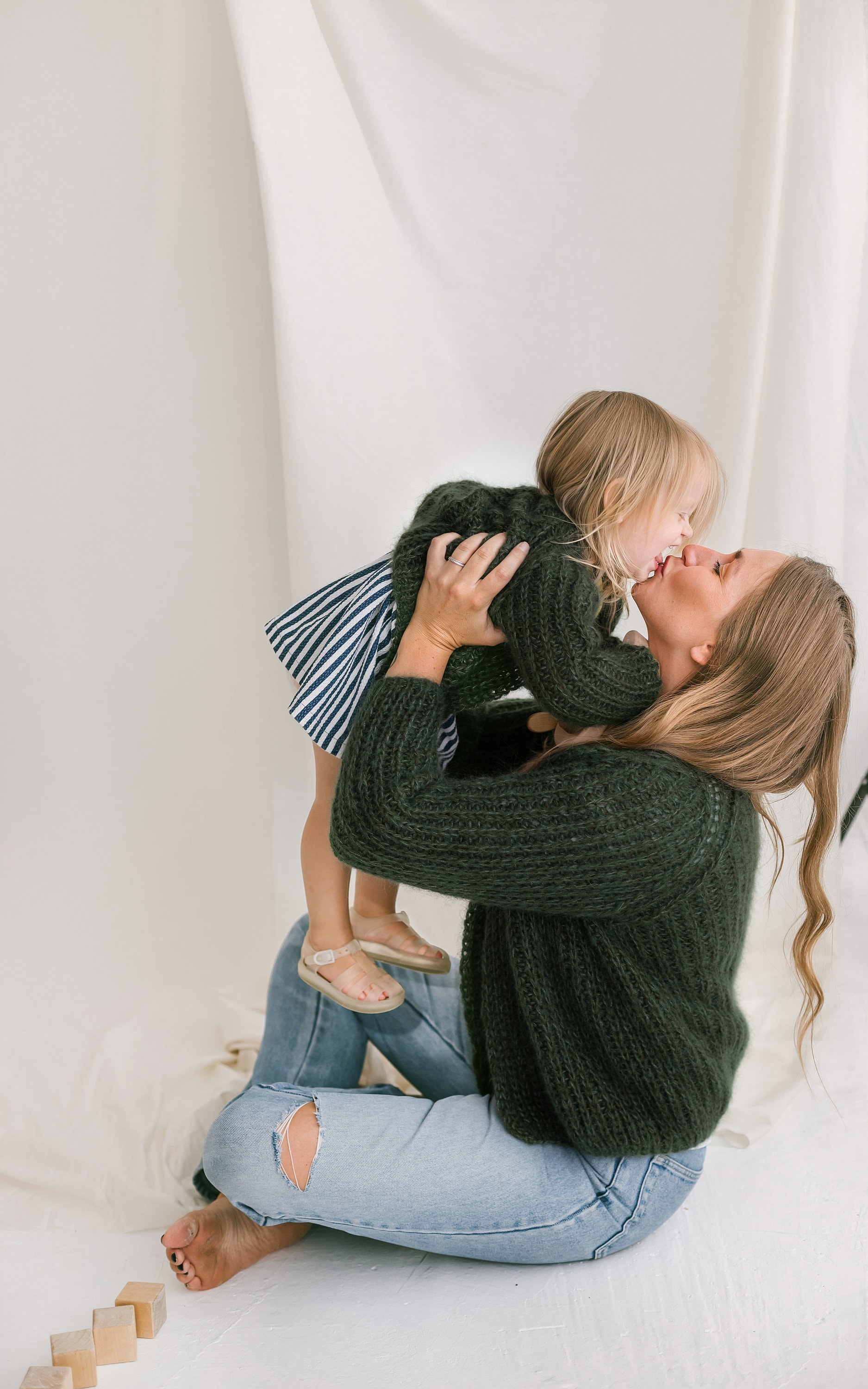 Matching Mommy and Me Mohair Cardigans Mother Daughter Alpaca - Etsy