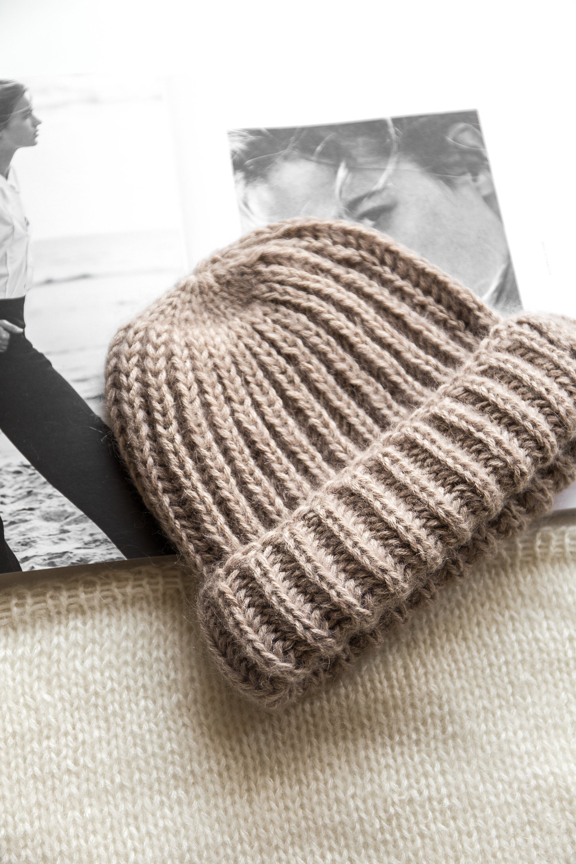 READY TO SHIP. Lovely women's mohair hat. Warm winter knit | Etsy