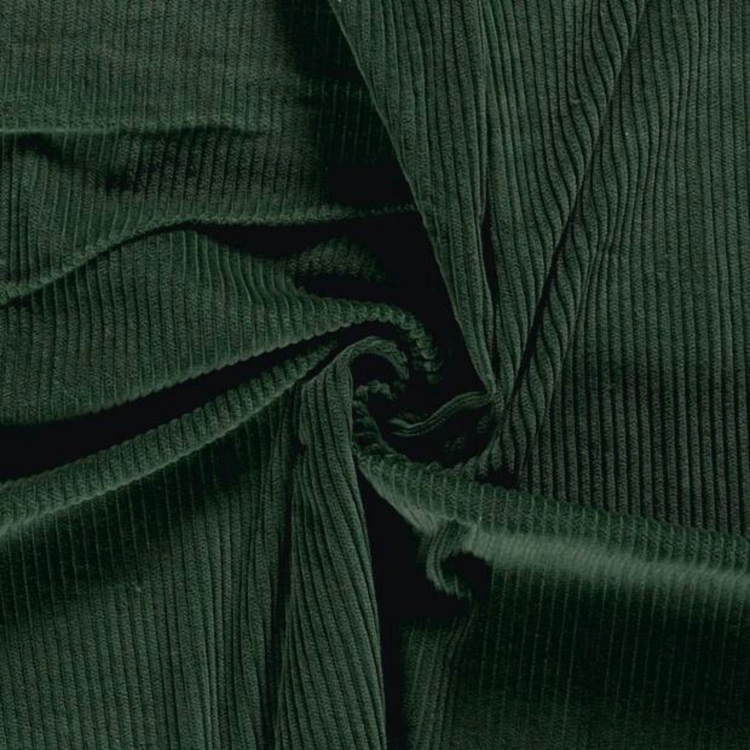 Green Corduroy Fabric