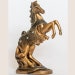 Pair of Desktop Decorative Horse Statue, Animal Sculpture Ornament ...