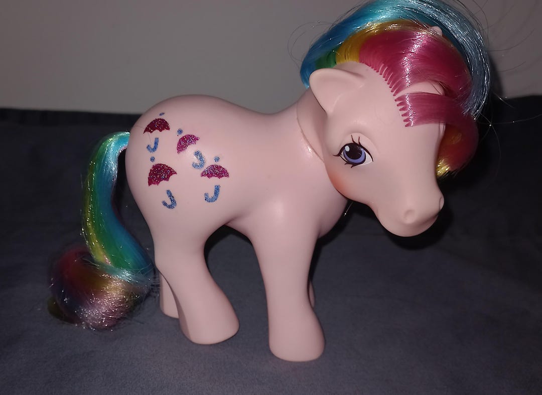 My Little Pony Parasol 1983 Rainbow Vintage - Etsy