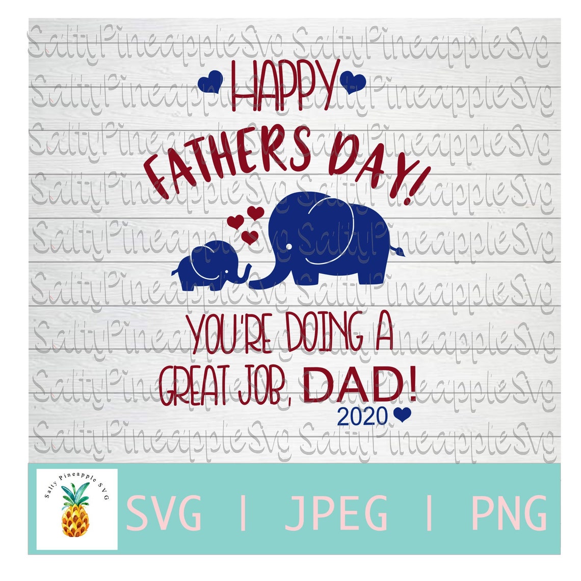 Happy Fathers Day You're Doing a Great Job Dad Fathers - Etsy