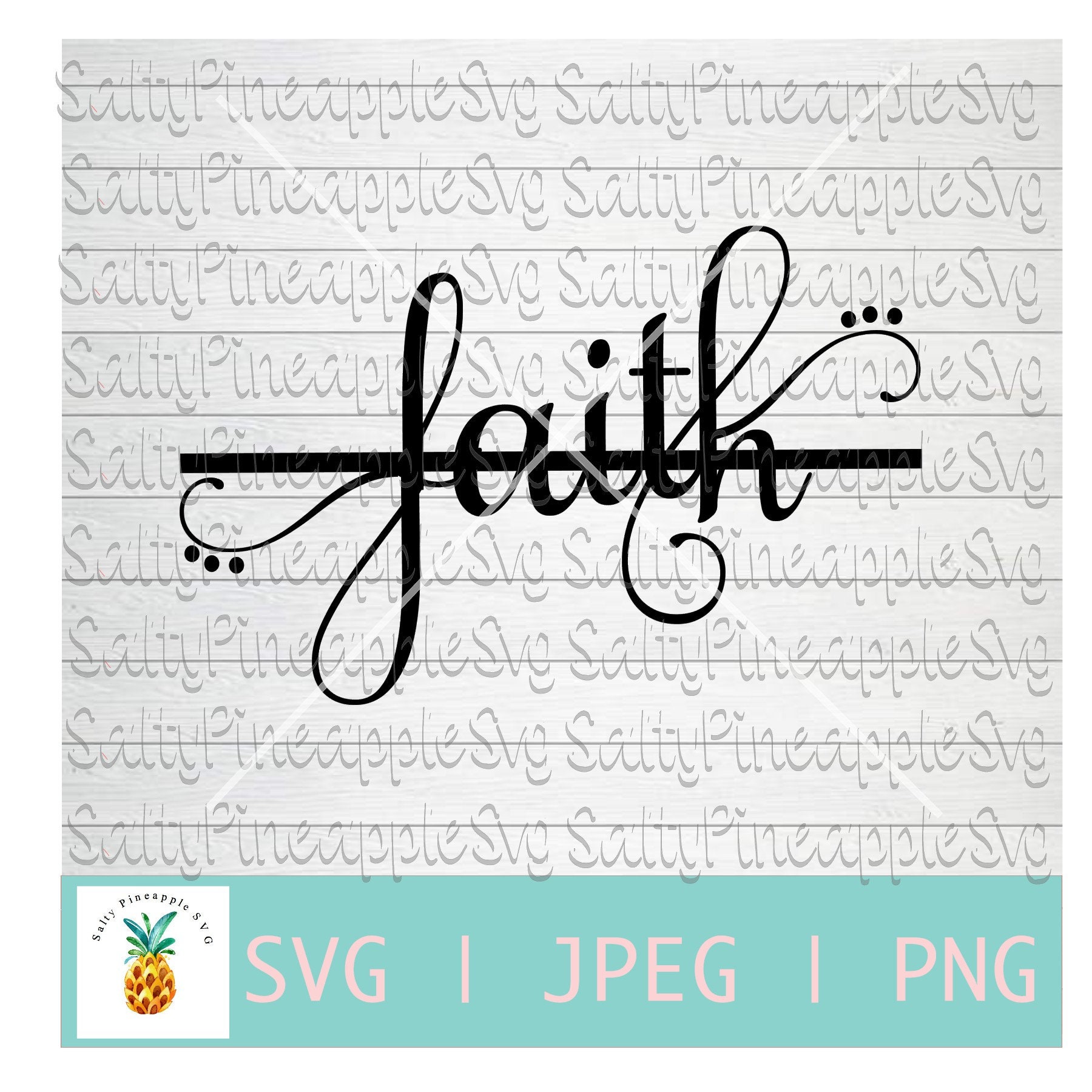 Faith Faith Cut File Faith Svg Downloadable Vinyl Cut - Etsy