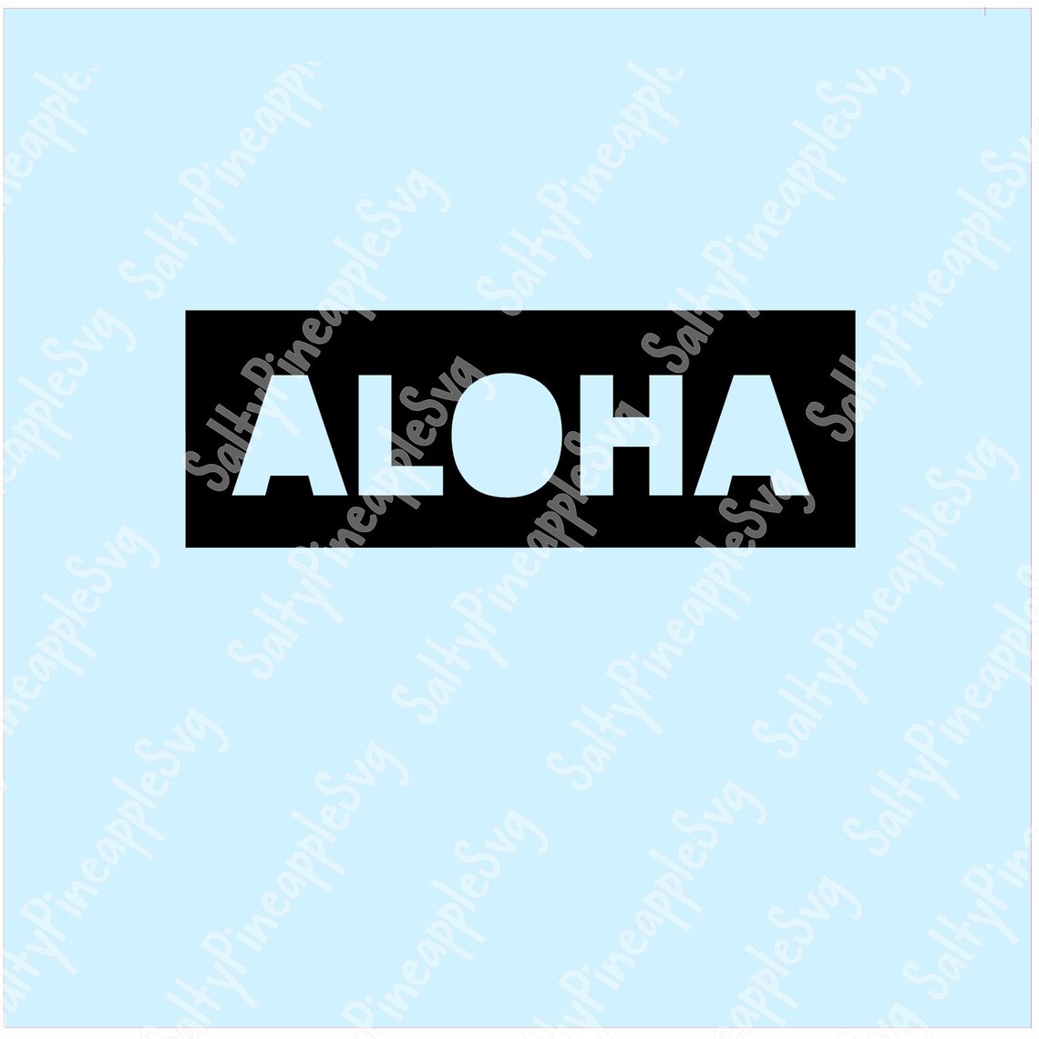 Aloha SVG Cut File, Hawaii Design (digital Download) - Etsy