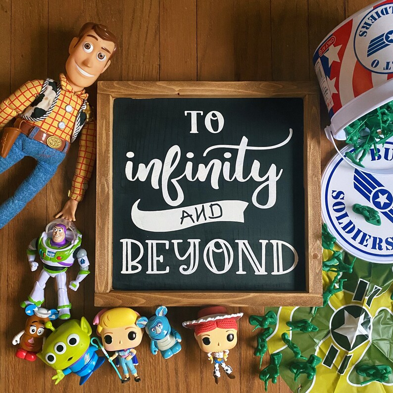 Framed Disney Inspired Custom Toy Story Movie to - Etsy