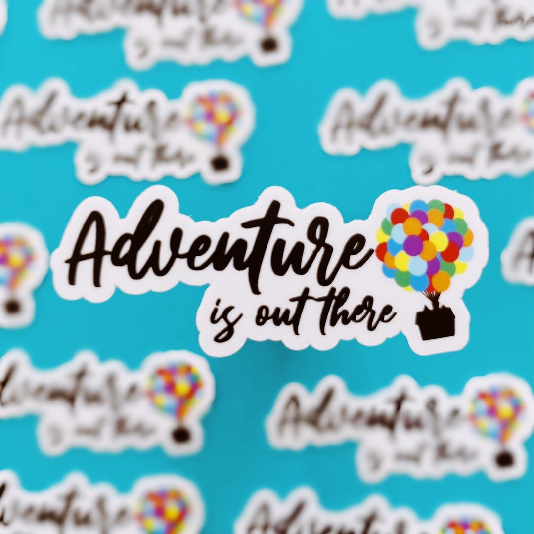 Adventure is Out There Mini Sticker Disney Inspired up Movie - Etsy