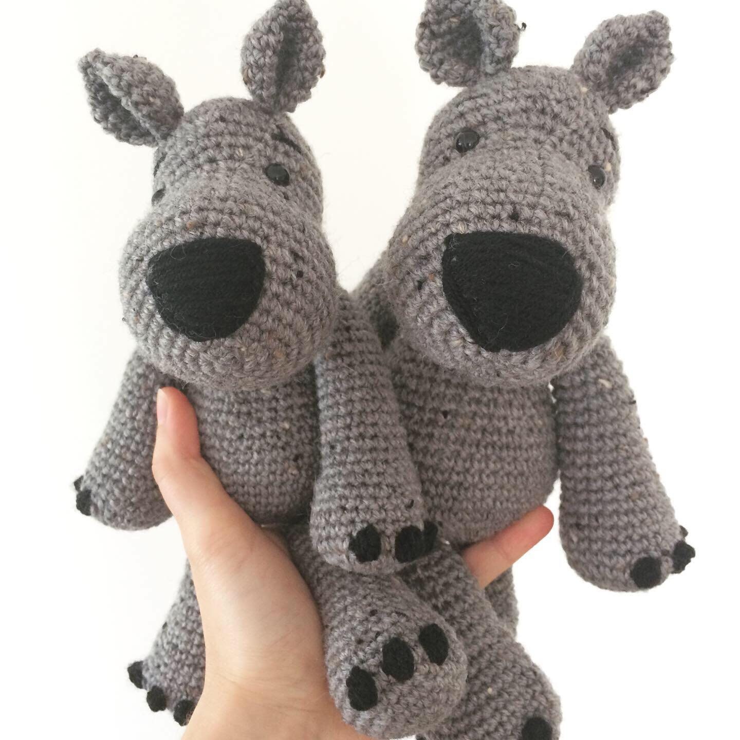 Garry the Wolf Toy Amigurumi Crochet PATTERN - Etsy