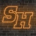 Syracuse University S Logo LED Neon Sign - 17.2" W X 23" H - Officially ...