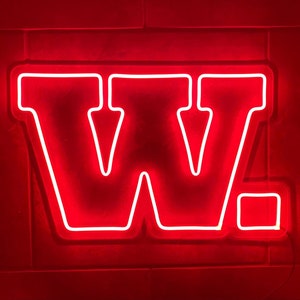 Wabash College 'W.' LED Neon Sign - 23" W X 14.4" H - Officially ...