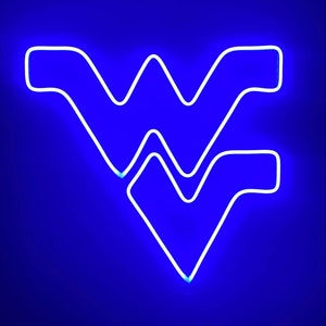 West Virginia Neon Sign - Etsy