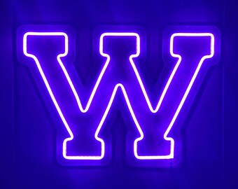 University of Michigan Wolverines LED Neon Sign Officially - Etsy